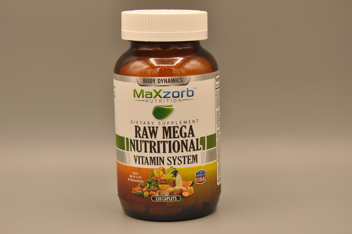 Raw Mega Nutritional Vitamins – A Moveable Feast