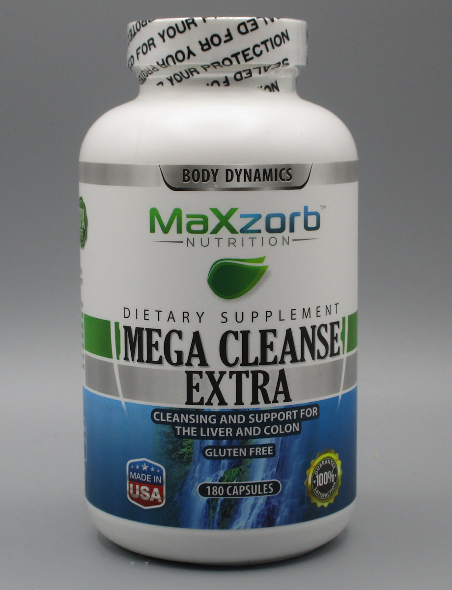 Maxzorb Mega Cleanse Extra 180 ct – A Moveable Feast